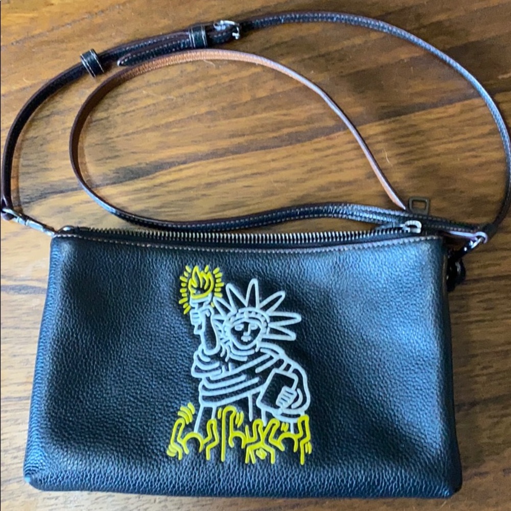 Authentic Coach X Keith Haring Nyc Crossbody - Gem